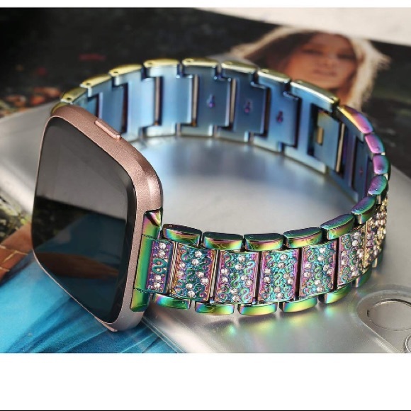 Accessories | Bling Bands Compatible With Fitbit Versa2litese | Poshmark